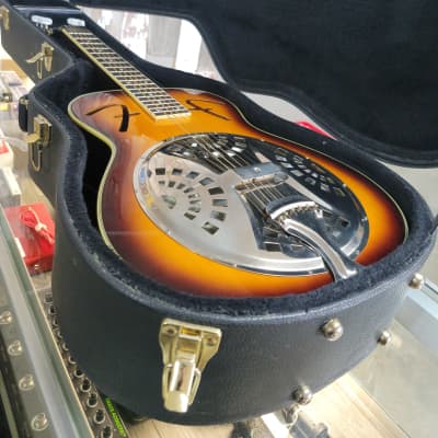 Fender Square Neck Dobro 1990s - Sunburst | Reverb