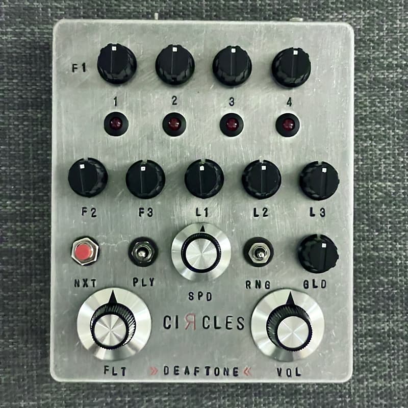 Deaftone Audio Circles Drone Sequencer Pedal | Reverb