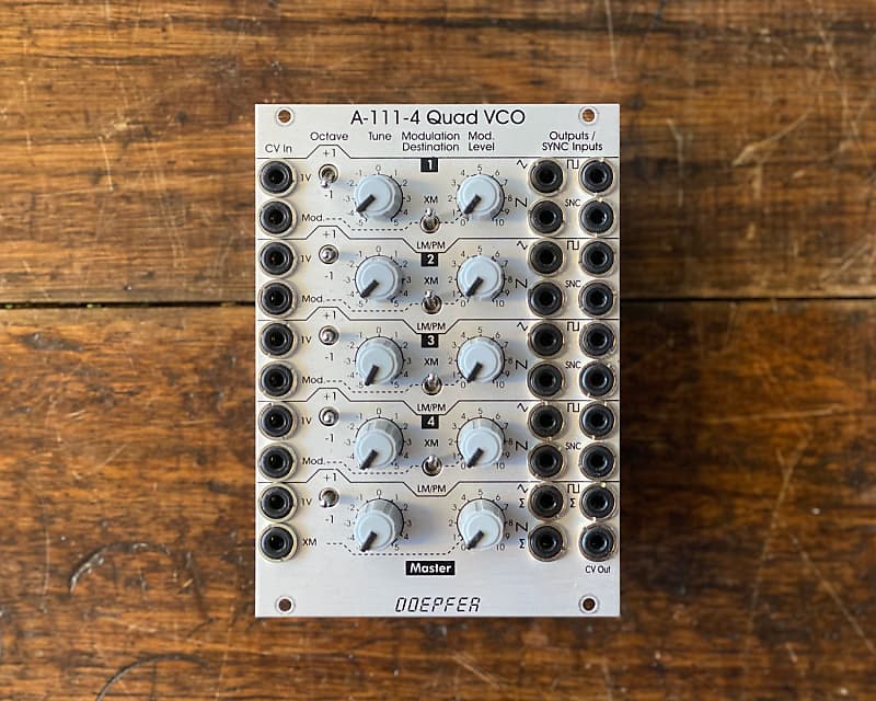Doepfer A-111-4 Quad Precision VCO | Reverb
