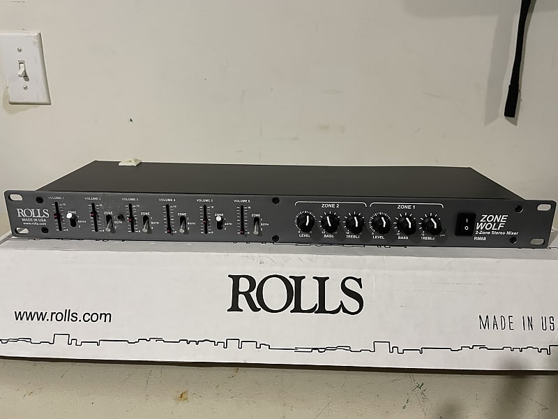 Rolls RM68 Zone Wolf 3-Channel Mixer | Reverb