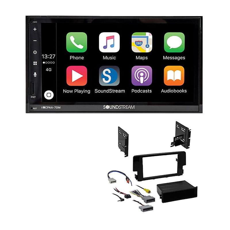 VRCPAA-70M 7" Double DIN Bluetooth CarPlay Android Dash Kit | Reverb
