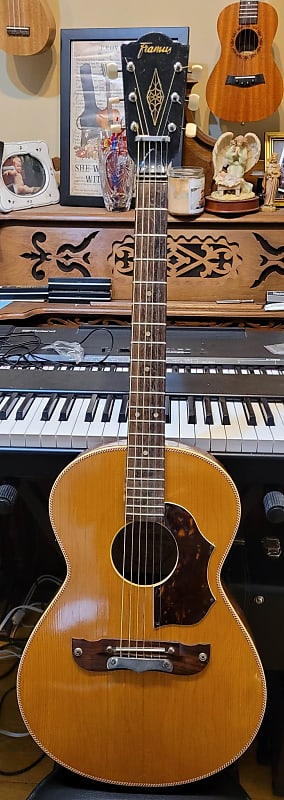 Framus Gaucho 5/194L Natural 1967 Parlor Guitar Made in | Reverb