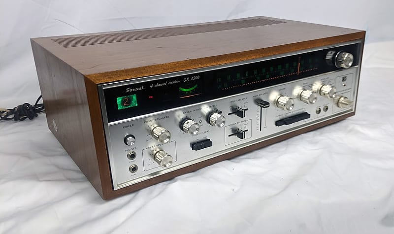 Vintage Sansui QR-4500 2/4 Channel Receiver Quadraphonic - | Reverb