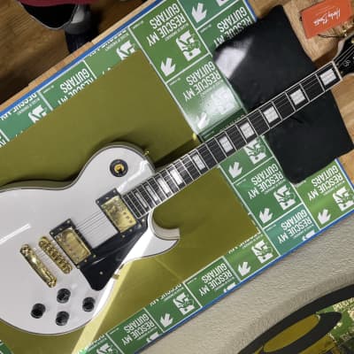 Harley Benton SC-500 WH Bark at the Moon! White Randy Rhoads | Reverb