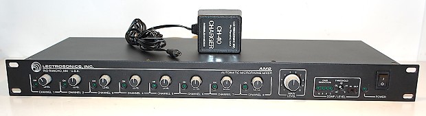 Lectrosonics AM8 Automatic Microphone Mixer 8 Channel & Power | Reverb