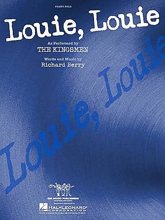Louie, Louie Score & Parts | Reverb