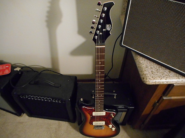 AXL AZ-800-SN Marquee MJZ Electric Guitar, Sunburst 2016 | Reverb