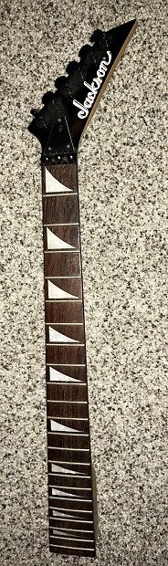 Jackson Dinky shark tooth inlay guitar neck only made in | Reverb