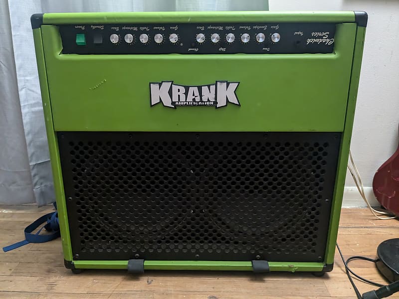 Krank Chadwick 50 watt tube combo 2000's - TBDM Green | Reverb