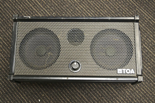 TOA SM-75 210-Watt 8Ω Personal Stage Monitor Black | Reverb