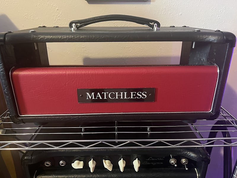 Matchless Small Head Cab 2021 - Black/Red | Reverb