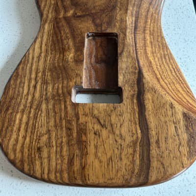 Warmoth Stratocaster body - Roasted Swamp Ash lacquer finish | Reverb