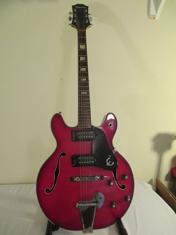 Epiphone 335 1970 Cherry Red | Reverb