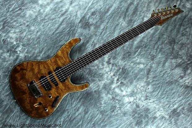 Ibanez Iron Label SIX70FDBG w/ US DiMarzios, Nitro Wizard | Reverb