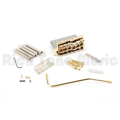 Evertune G Model Bridge in Gold | Reverb UK