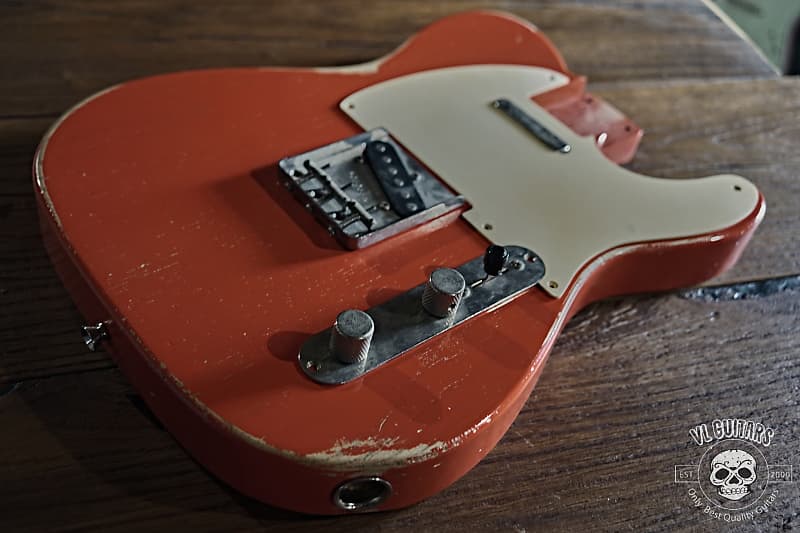 Telecaster 50's Fiesta Red Relic Body (Very rare) | Reverb