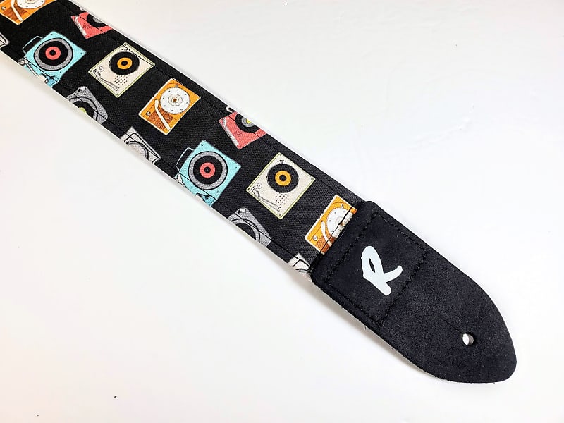 Turntable Guitar Strap - Record Player Guitar Strap -Vinyl | Reverb UK