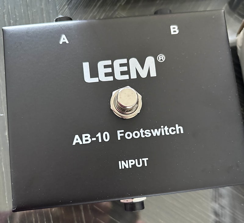 Leem AB-10 Footswitch A/B Selector Switch for Amps | Reverb Australia