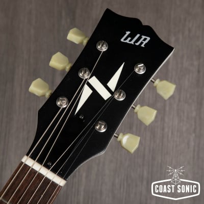 WR Custom Guitars LP Junior DC style White Pearl Metallic | Reverb