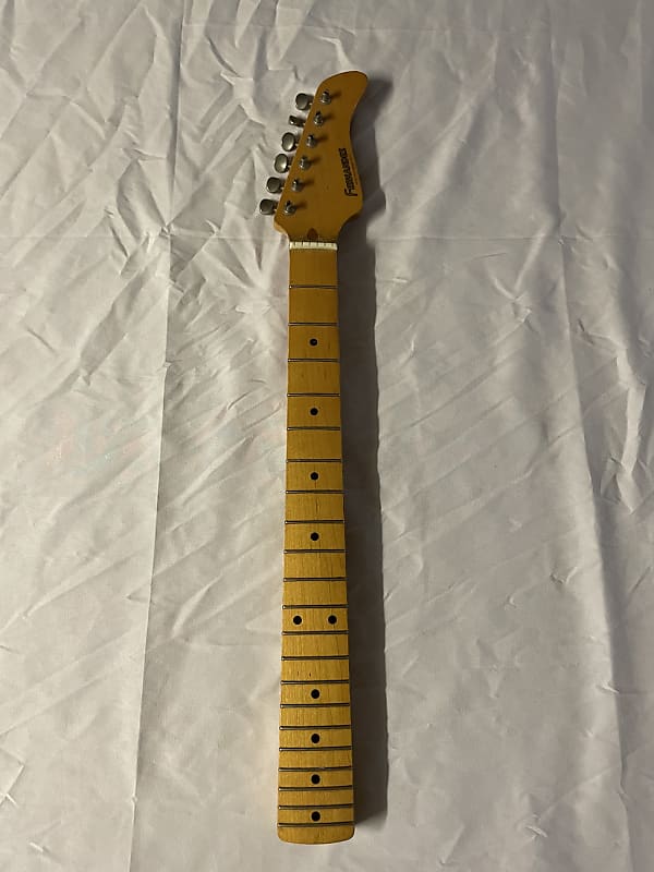 Fernandes LE-2 Electric Guitar Neck MIJ Japan 1990s Maple | Reverb