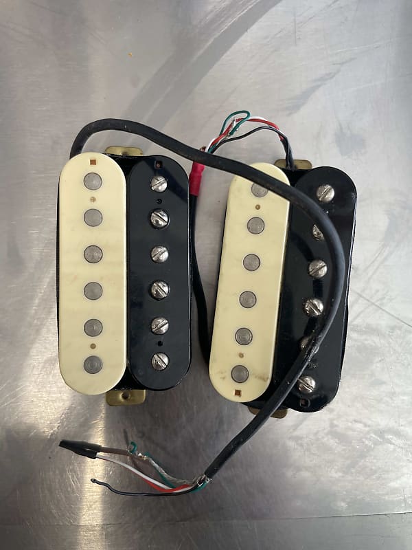 Dean Zebra Humbuckers 2010's - Black and White | Reverb