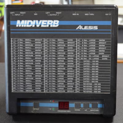 Alesis MidiVerb - Black | Reverb