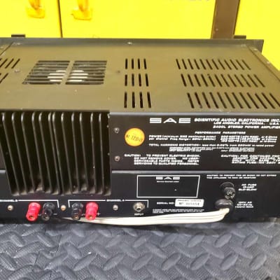SAE AMPLIFIER 2400L - BLACK | Reverb