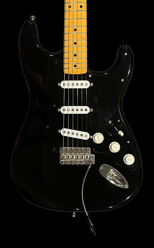 Fender David Gilmour Black Strat Signature - Vintera - | Reverb