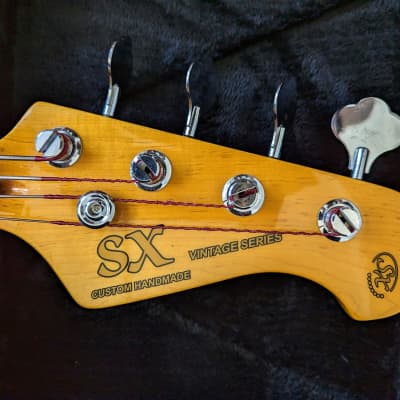 2007 SX Vintage White Jazz Bass, Laura Lee of Khruangbin | Reverb