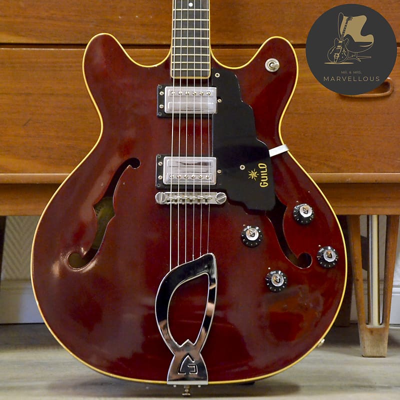 Guild Starfire IV 1972 Winered | Reverb