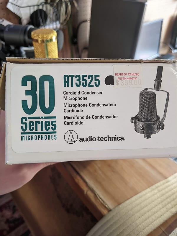 Audio-Technica AT3525 1998 Black | Reverb