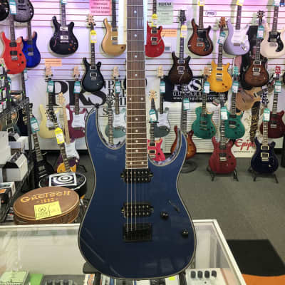 Ibanez RG421EX RG Series Electric, Prussian Blue Metallic | Reverb