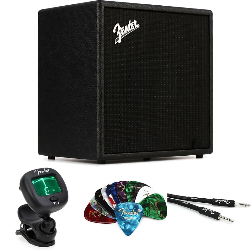 Fender Rumble LT 25-watt Combo Essentials Bundle | Reverb