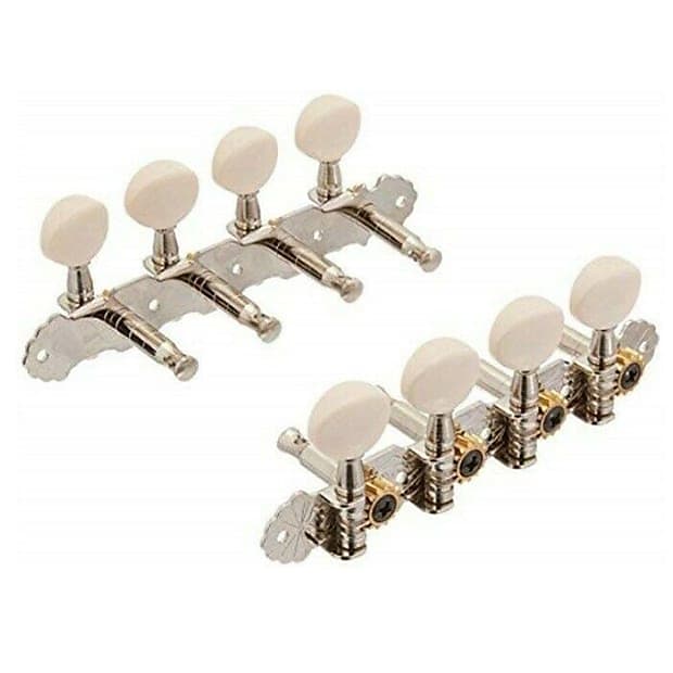 Ping Open Back Nickel Mandolin Tuning Machines | Reverb