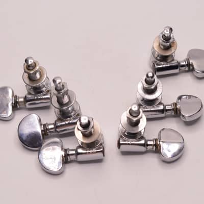 Vintage Grover 1969 Rotomatic Chrome Tuners 3x3 Gibson Les | Reverb