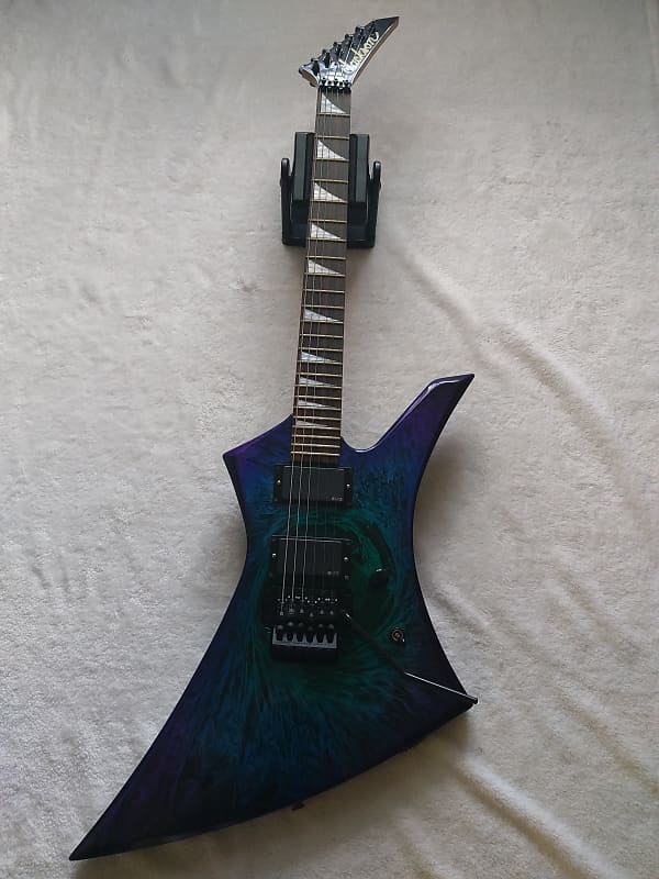 Jackson Kelly Pro 1997 Iridescent Swirl | Reverb