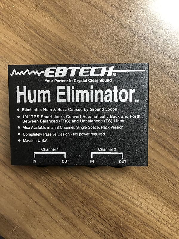 Ebtec Hum Eliminator Black | Reverb