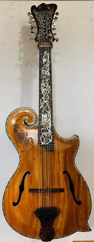 Blueberry Handmade Mandolin Grand Twelve String Built to | Reverb