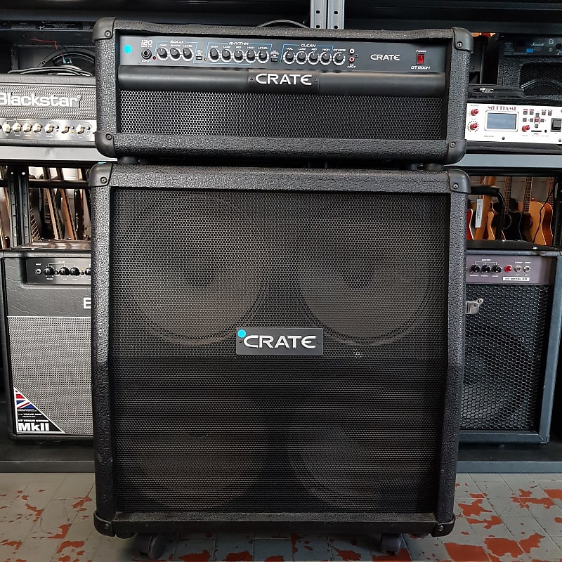 Crate Gt 1200 H Head + Cabinet G412 Sl 4 X12 | Reverb