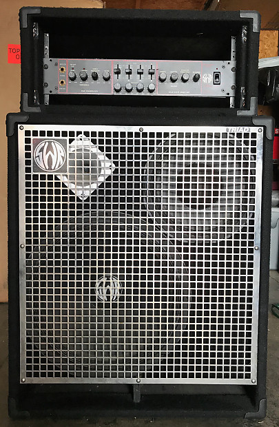 SWR SM-400 400W Bass Amplifier Head & SWR Triad 1x15, 1x10 | Reverb