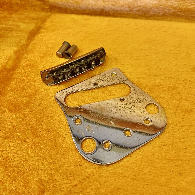 Fender Telecaster custom vibrato bridge & plate 1968 | Reverb UK