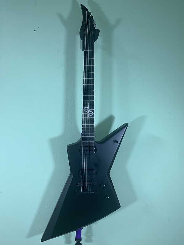 Solar Guitars E2.6C - Carbon Matte Black | Reverb