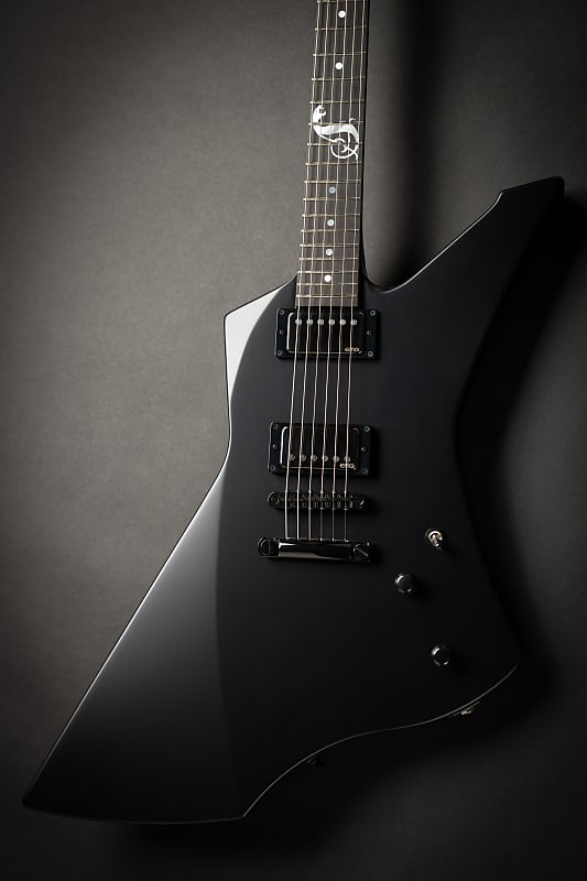 ESP Custom Shop Snakebyte Black Satin (E0530222) | Reverb