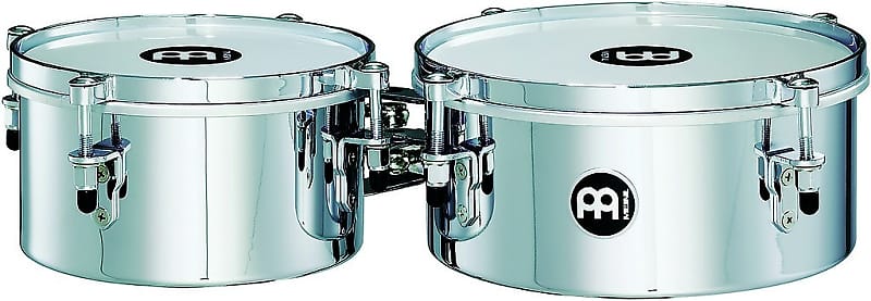 Meinl Mini Timbales 8 & 10 Chrome | Reverb