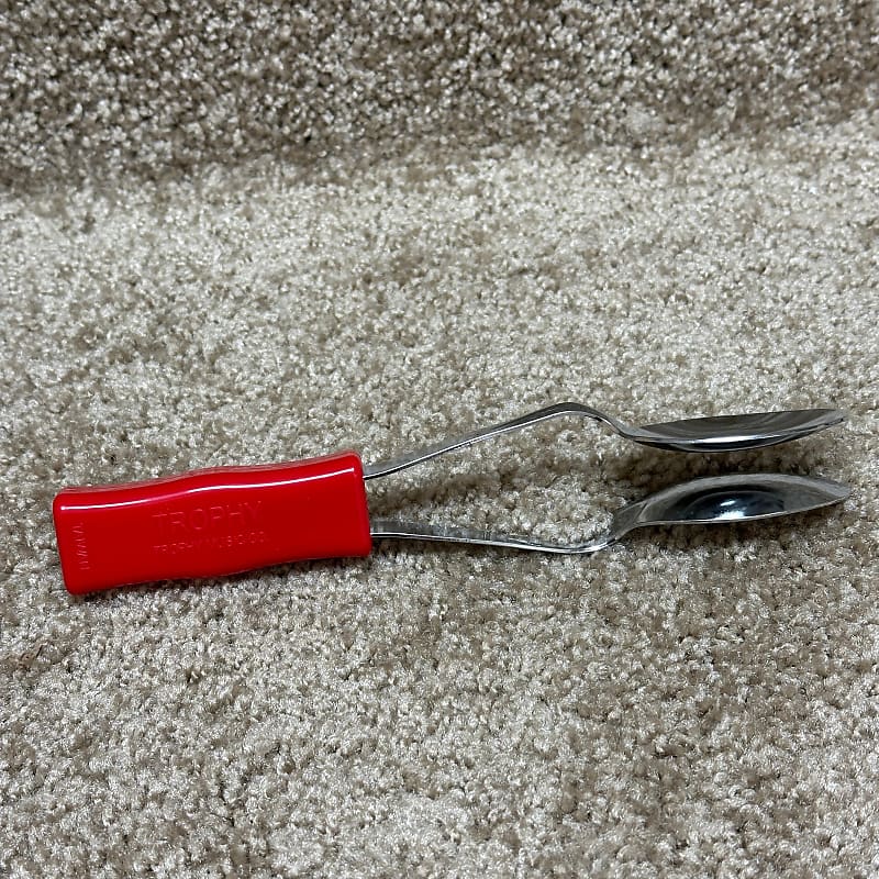 Trophy Spoons with Handle - Hand Percussion Instrument | Reverb