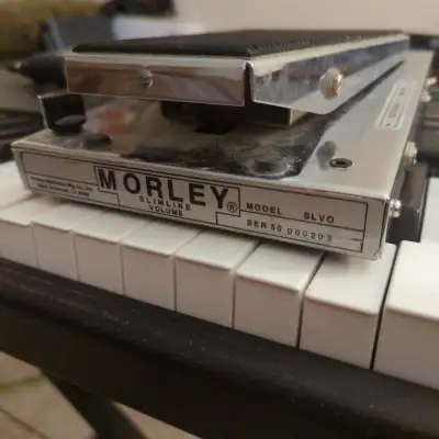 Vintage 80s US made Tel-Ray MORLEY XVO Silver Volume Pedal | Reverb