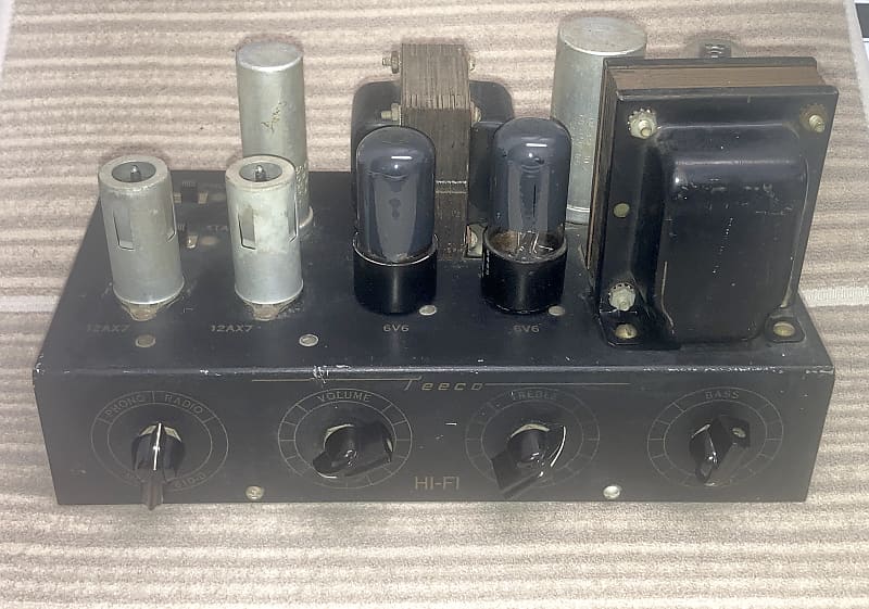 Trutone Electronics Teeco 610-D Mono Amplifier with Tubes - | Reverb