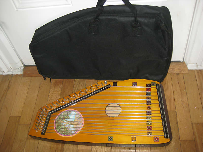 Therapy Harp Swarmandal CreationTuning 444 hz Case | Reverb