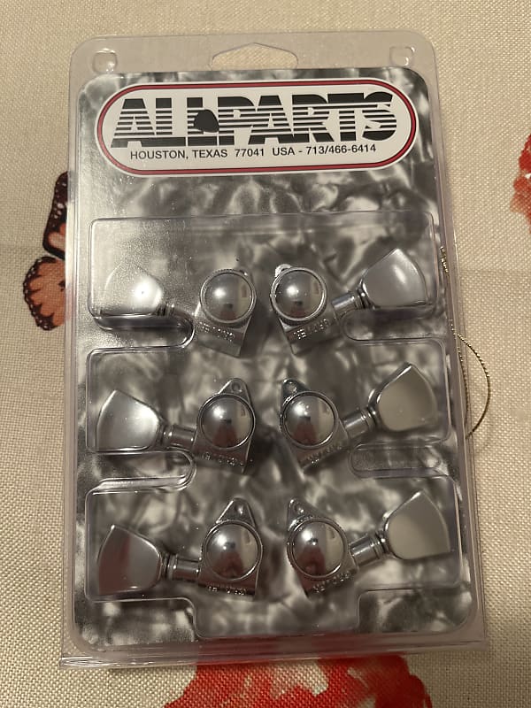 Grover 502 Keystone Locking Tuners - Chrome | Reverb