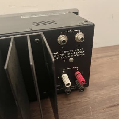 Phase Linear Model 200 Power Amp 1970s | Reverb